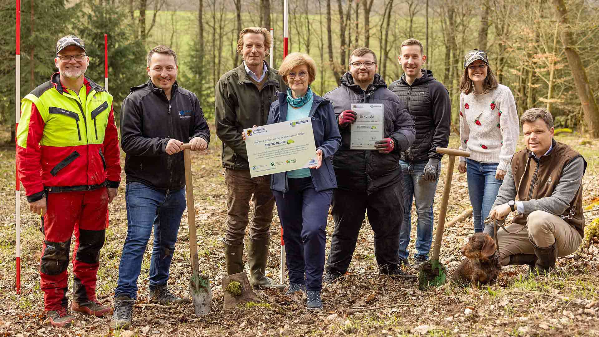 100.000 Bäume für den Landkreis Donau-Ries | Fürst Wallerstein